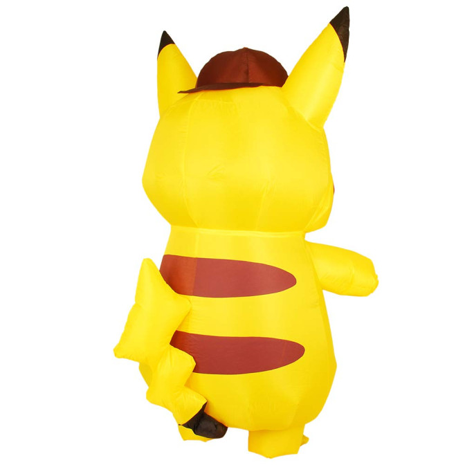 Inflatable Detective Pikachu Costume | Cosplay Costume CosplayCostume.com
