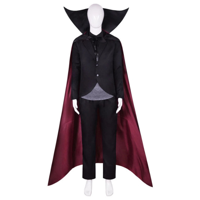Hotel Transylvania Count Dracula Costume - Black Suit Cape Count ...