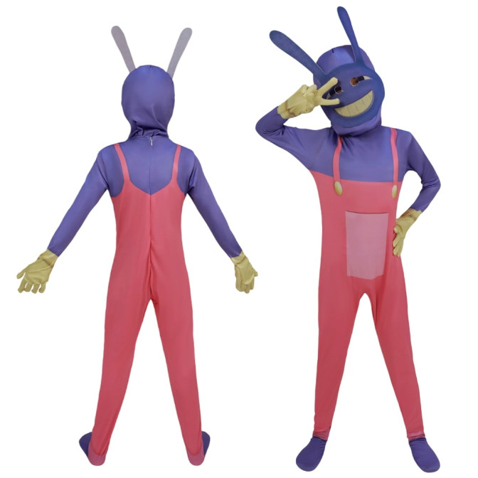 The Amazing Digital Circus Jax Costume - Bodysuit Mask Jax Cosplay ...