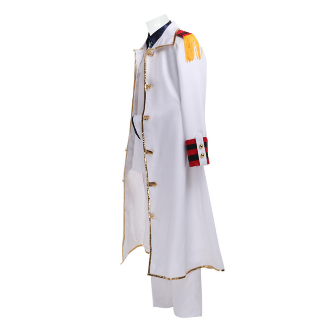 One Piece Monkey D. Garp Costume - Admiral Uniform Monkey D. Garp ...