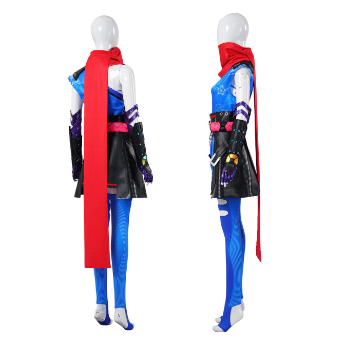 Marvel Rivals Psylocke Retro-X Uniform Deluxe Costume - Full Set ...