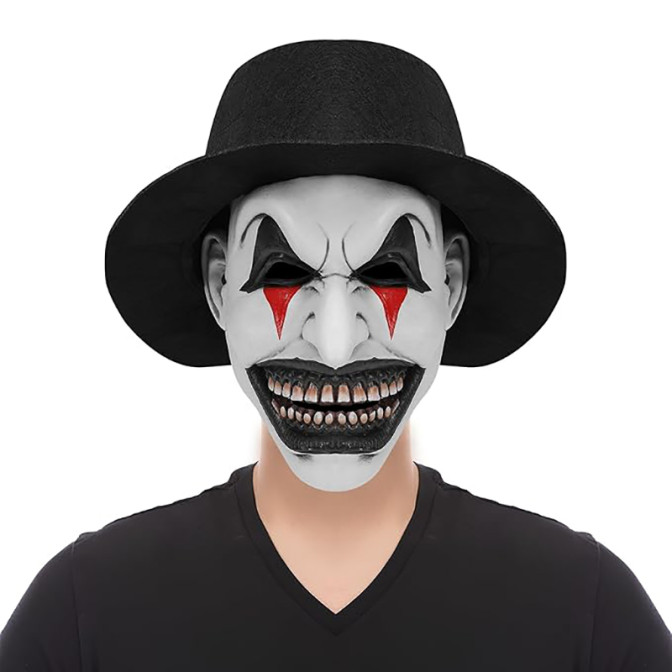 The Jester Movie Costume - Yellow Suit Hat Full Set Jester Cosplay ...