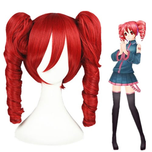 Vtuber Kasane Teto Wig - Kasane Teto Costume Wig Prop | Cosplay Costume ...