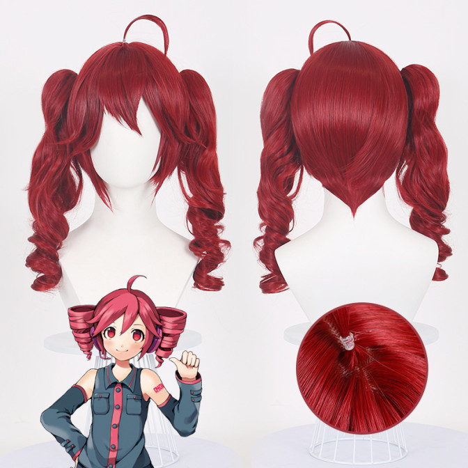Vtuber Kasane Teto Wig - Kasane Teto Costume Wig Prop | Cosplay Costume ...