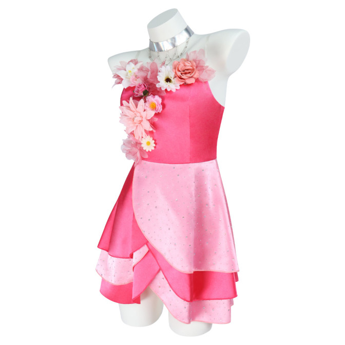 Winx Club Reboot Flora Costume - Pink Dress Flora Cosplay | Cosplay ...