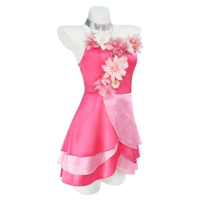 Winx Club Reboot Flora Costume - Pink Dress Flora Cosplay | Cosplay ...