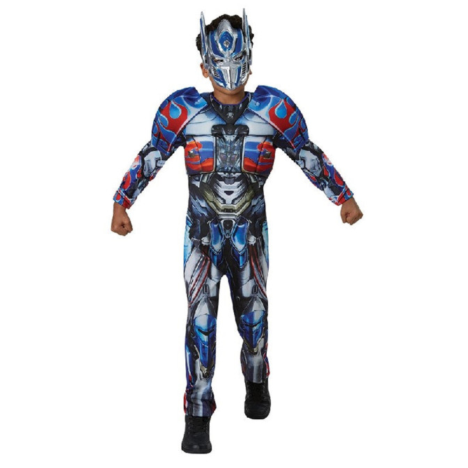 Transformers Optimus Prime Costume Deluxe Muscle Optimus Prime Cosplay ...