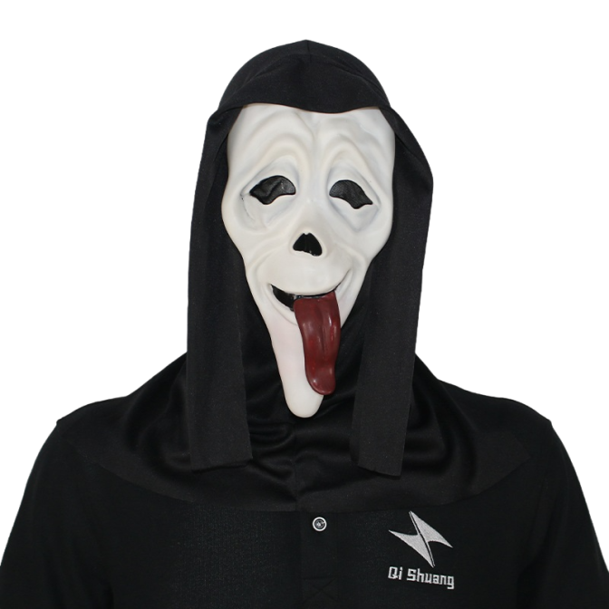 Scream VI Ghostface Mask - Wass Up Ghostface Cosplay Costume Mask Prop ...