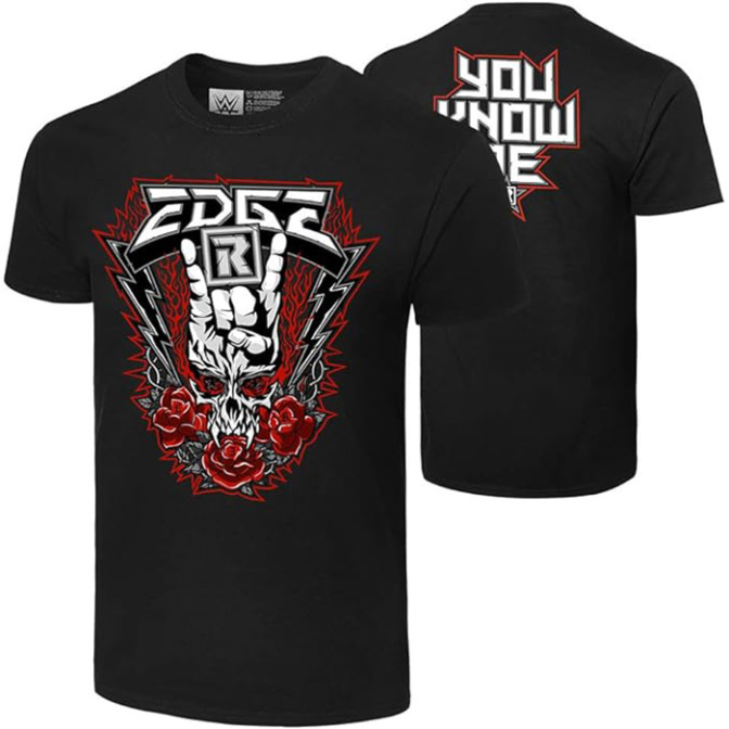 WWE Edge Costume - You Know Me T- Shirt Edge Cosplay | Cosplay Costume ...