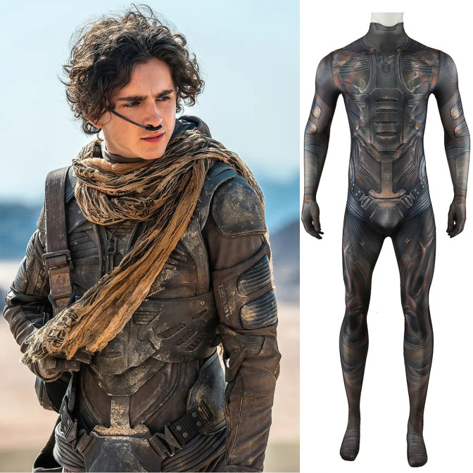 Dune Paul Atreides Costume - Bodysuit Paul Atreides Cosplay | Cosplay ...
