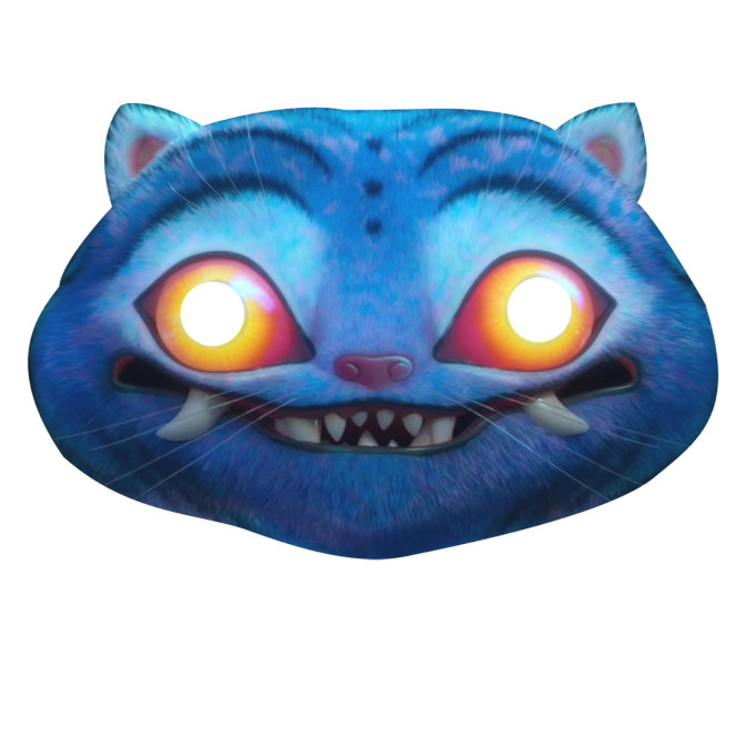 Girls K-Pop Demon Hunters Derpy Tiger Costume - Dress And Mask Set ...