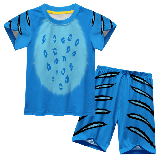 Kids K-Pop Demon Hunters Derpy Tiger Costume - Mask Shirt And Pants Set ...