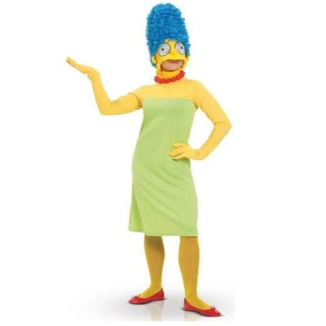 The Simpsons Marge Costume - Green Dress Marge Cosplay | Cosplay ...