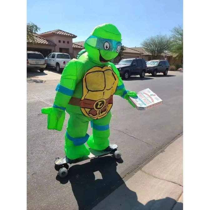 Teenage Mutant Ninja Turtles Leonardo Inflatable Costume - Turtles ...