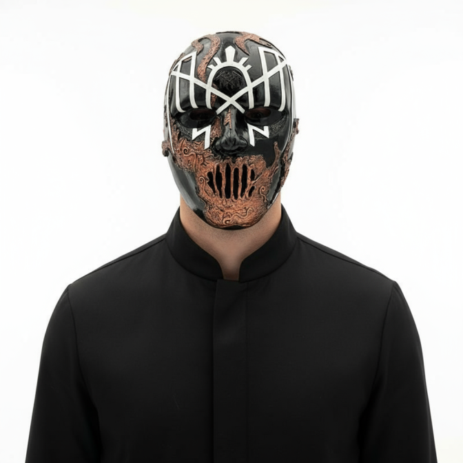 Sleep Token Vessel Mask Prop - Black White Sleep Token Cosplay Costume ...