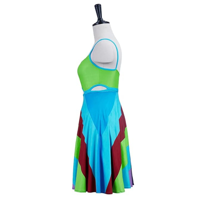13 Going On 30 Costume - Colorful Dress Jenna Cosplay | Cosplay Costume ...