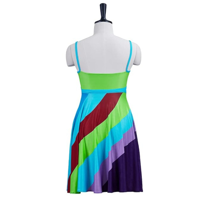13 Going On 30 Costume - Colorful Dress Jenna Cosplay | Cosplay Costume ...