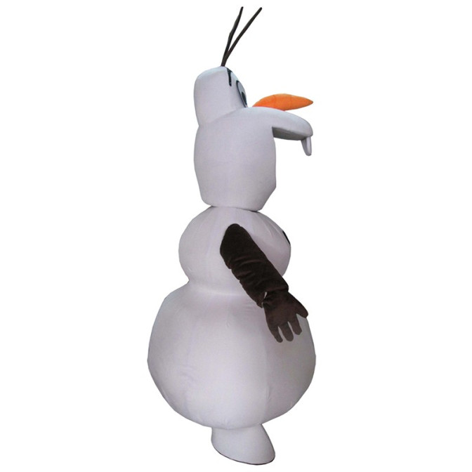 Giant Frozen Olaf Snowman Mascot Costume | Cosplay Costume ...