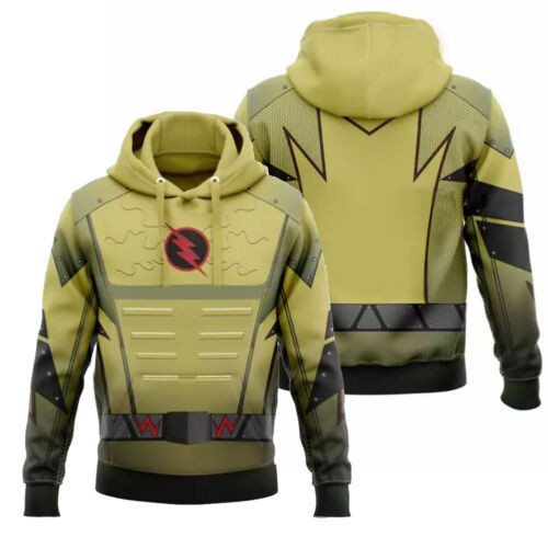 The Flash Reverse Flash Costume - Hoodie Reverse Flash Cosplay ...