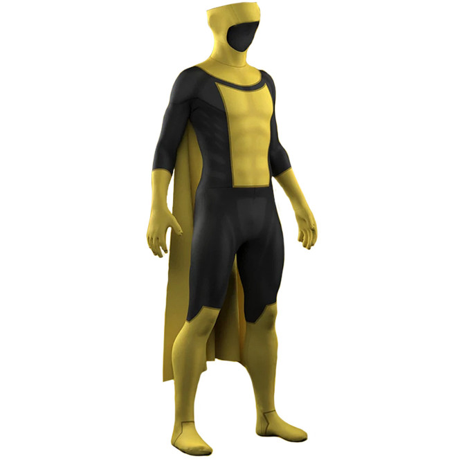 Invincible Capevincible Original Suit Costume - Yellow And Black ...