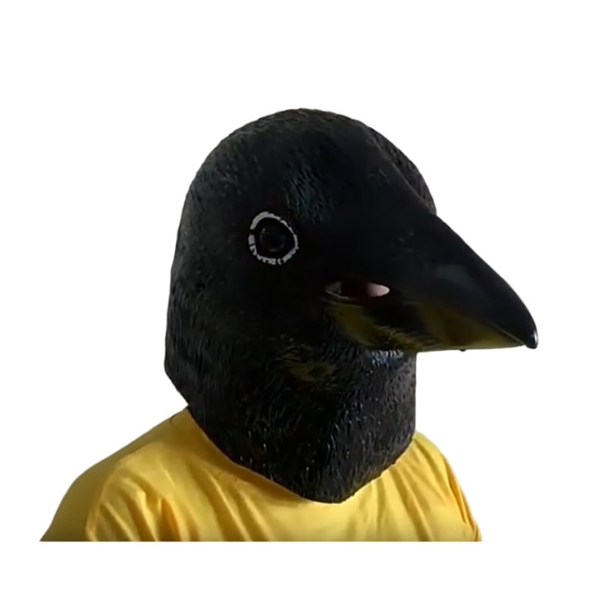The Crow Black Bird Mask - The Crow Cosplay Costume Mask Prop | Cosplay ...