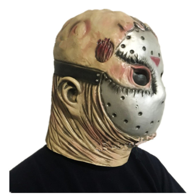 Friday The 13th Jason Voorhees Mask - Jason Voorhees Cosplay Costume ...