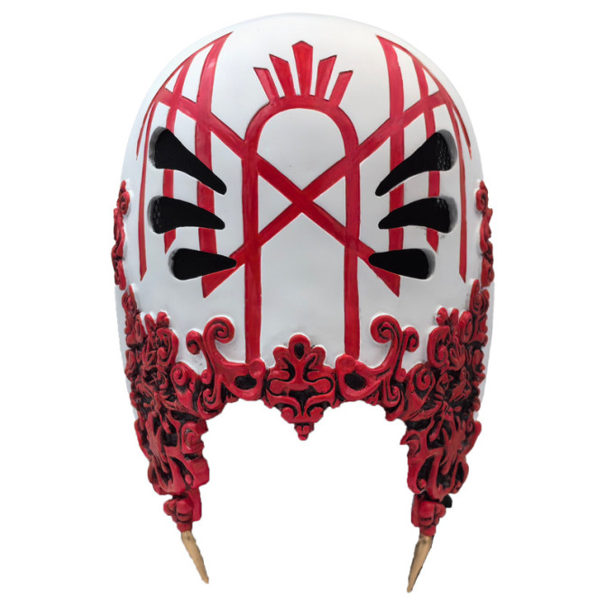 Sleep Token Vessel Mask Prop - White Red Sleep Token Cosplay Costume ...