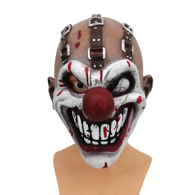 Twisted Metal Sweet Tooth Mask - Sweet Tooth Cosplay Costume Mask Prop ...