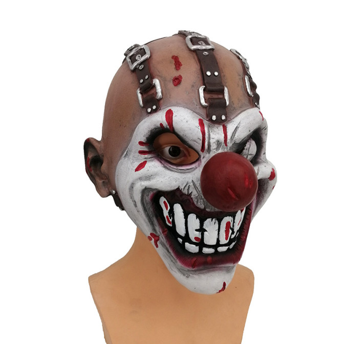 Twisted Metal Sweet Tooth Mask - Sweet Tooth Cosplay Costume Mask Prop ...