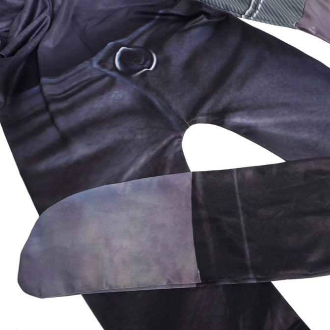 Little Nightmares Mono Kids Costume - Grey Bodysuit Mono Cosplay ...