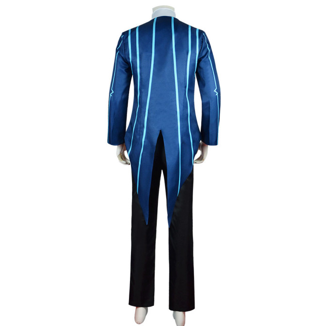 Hazbin Hotel Vox Costume - Suit Mask Set Vox Cosplay | Cosplay Costume ...