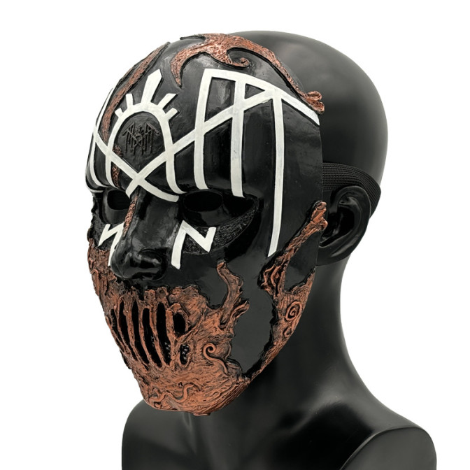 Sleep Token Vessel Mask Prop - Black White Sleep Token Cosplay Costume ...