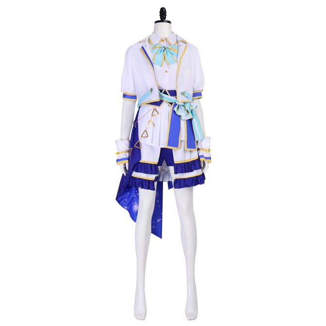 Vtuber Hoshimachi Suisei Costume - Full Set White Outfit Hoshimachi ...