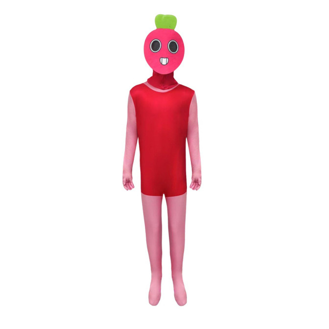 Kids Dandy's World Sprout Costume - Bodysuit Mask Sprout Cosplay ...