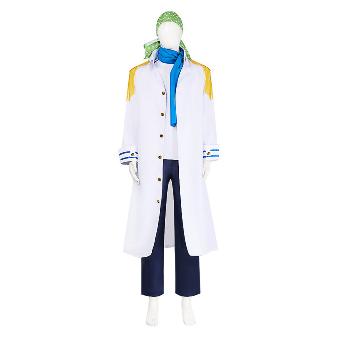 One Piece Koby Costume - White Sailor Uniform Koby Cosplay | Cosplay ...