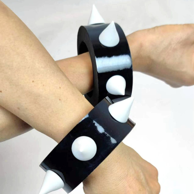 Street Fighter Chun Li Bracelets Prop - Chun Li Cosplay Costume Prop ...