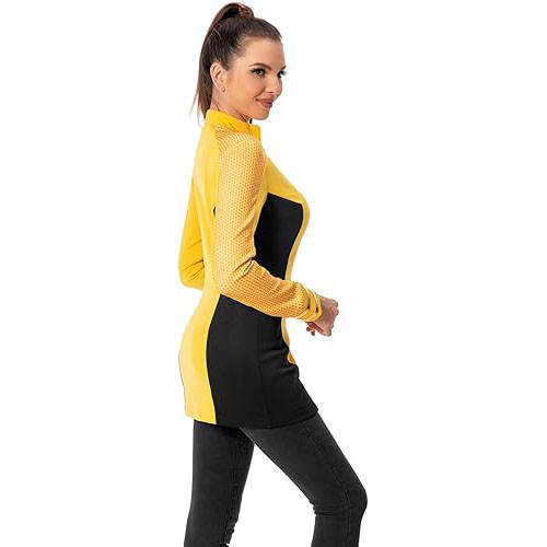 Star Trek: Strange New Worlds Una Chin Riley Costume - Yellow Starfleet ...
