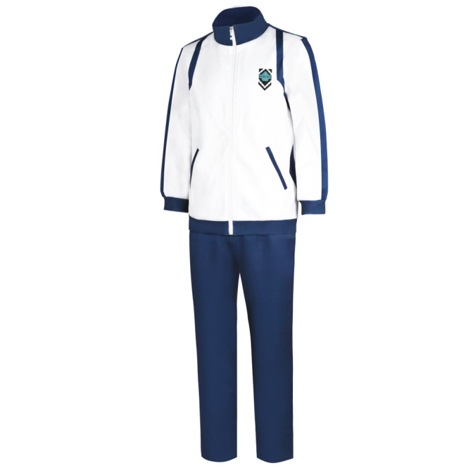 Blue Lock Yoichi Isagi Costume - White Tracksuit Jacket Set Yoichi ...